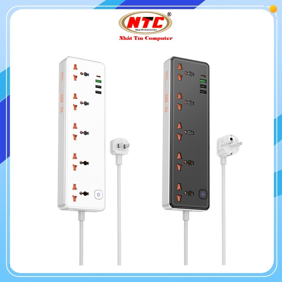 [Top Value] Ổ cắm điện thông minh Hoco AC14 / AC14A TypeC PD 30W, USB-A ...
