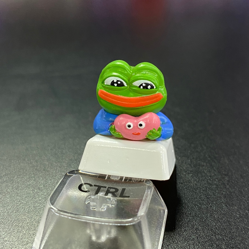 Keycap Ếch Pepe các loại - Pepe buồn - Pepe yêu - Pepe cafe - Pepe ...
