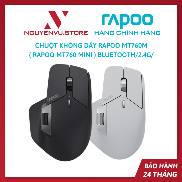 Chuột Không Dây Rapoo MT760M ( Rapoo MT760 Mini ) Bluetooth/2.4G ...