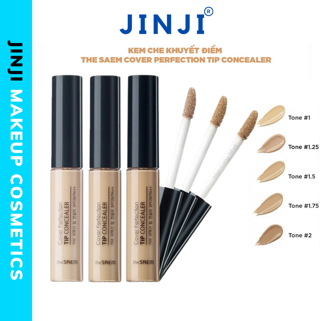 Che khuyết điểm The Seam Perfection Tip Concealer 6.5g JINJI | Shopee ...