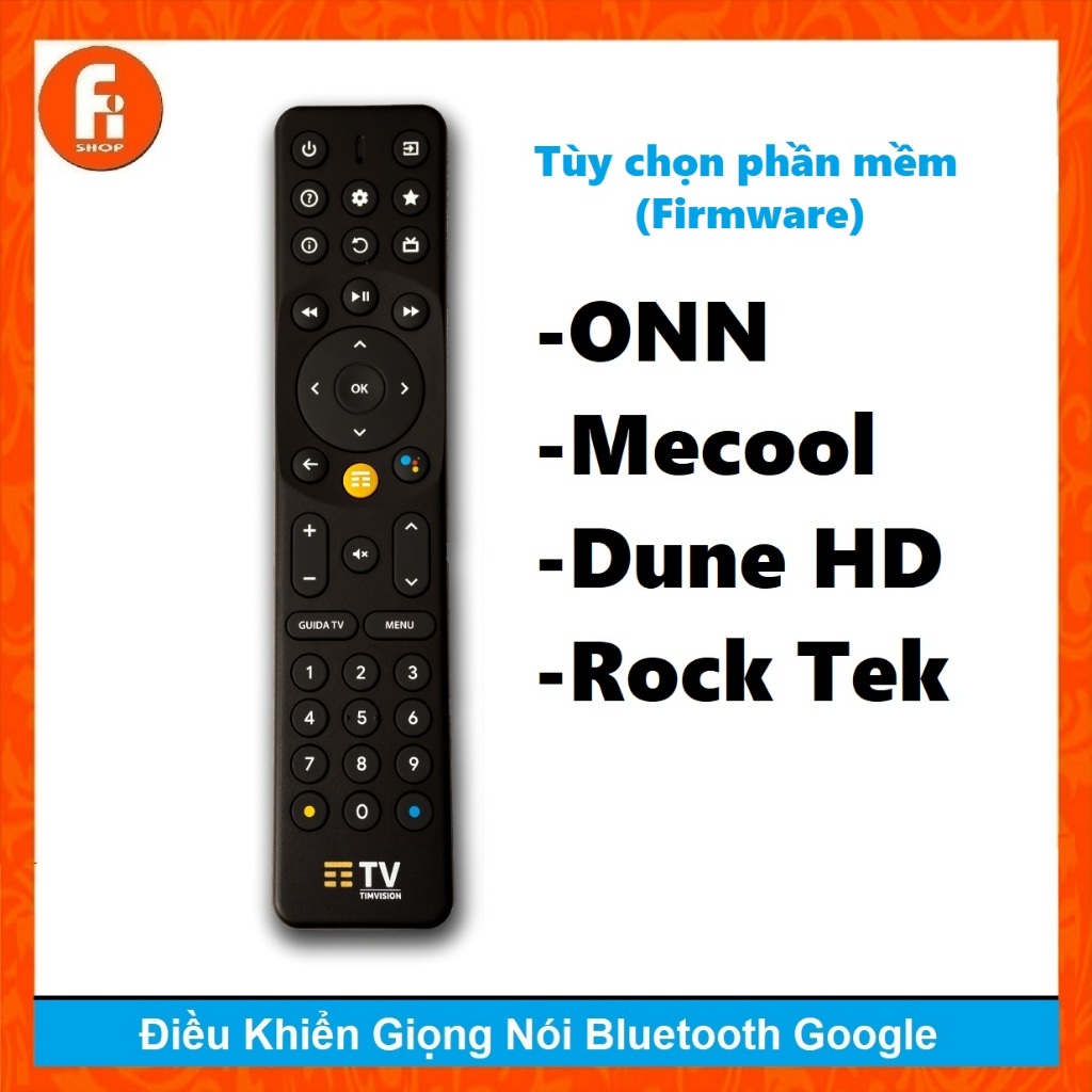 Điều Khiển giọng nói cho mecool , onn , dune hd , Rock Tek Bluetooth 5. ...