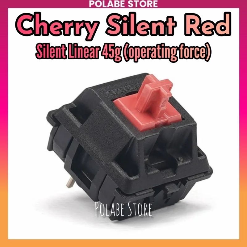 Công tắc Cherry Red silent Black linear tactile switch bàn phím cơ Cherry Brown RGB Silver Blue ...