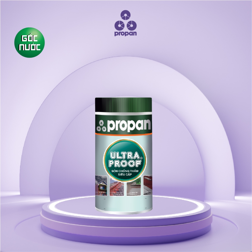 Propan - ULTRAPROOF - 960 - Sơn Chống Thấm Siêu Cấp - 1 kg | Shopee ...