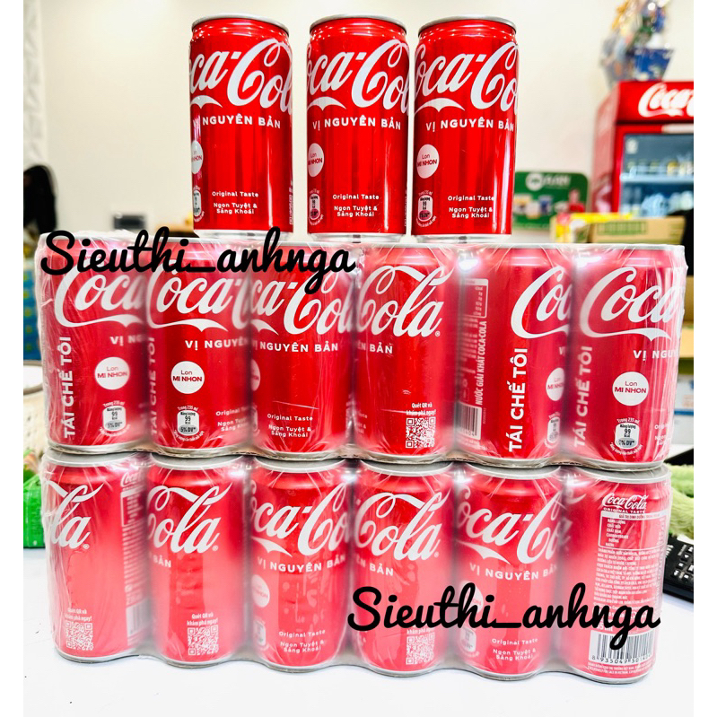 Thùng Coca-Cola Vị Nguyên Bản 24 non x 235ml ( Bọc chống sốc ) | Shopee Việt Nam