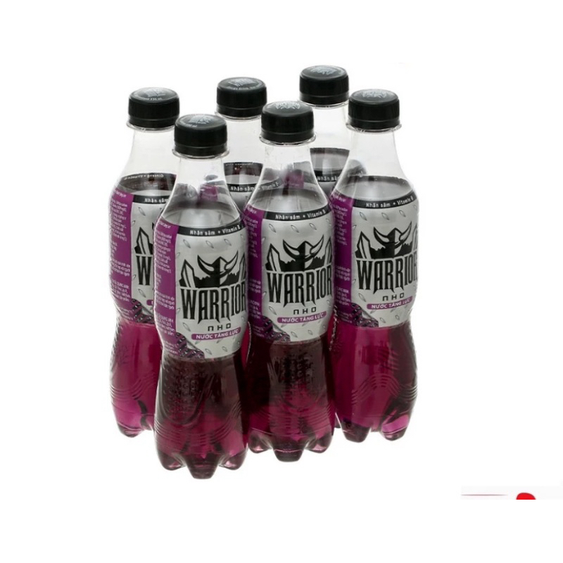 Nước Tăng Lực Warrior Nho/Dâu Lốc 6 Chai 330ml | Shopee Việt Nam