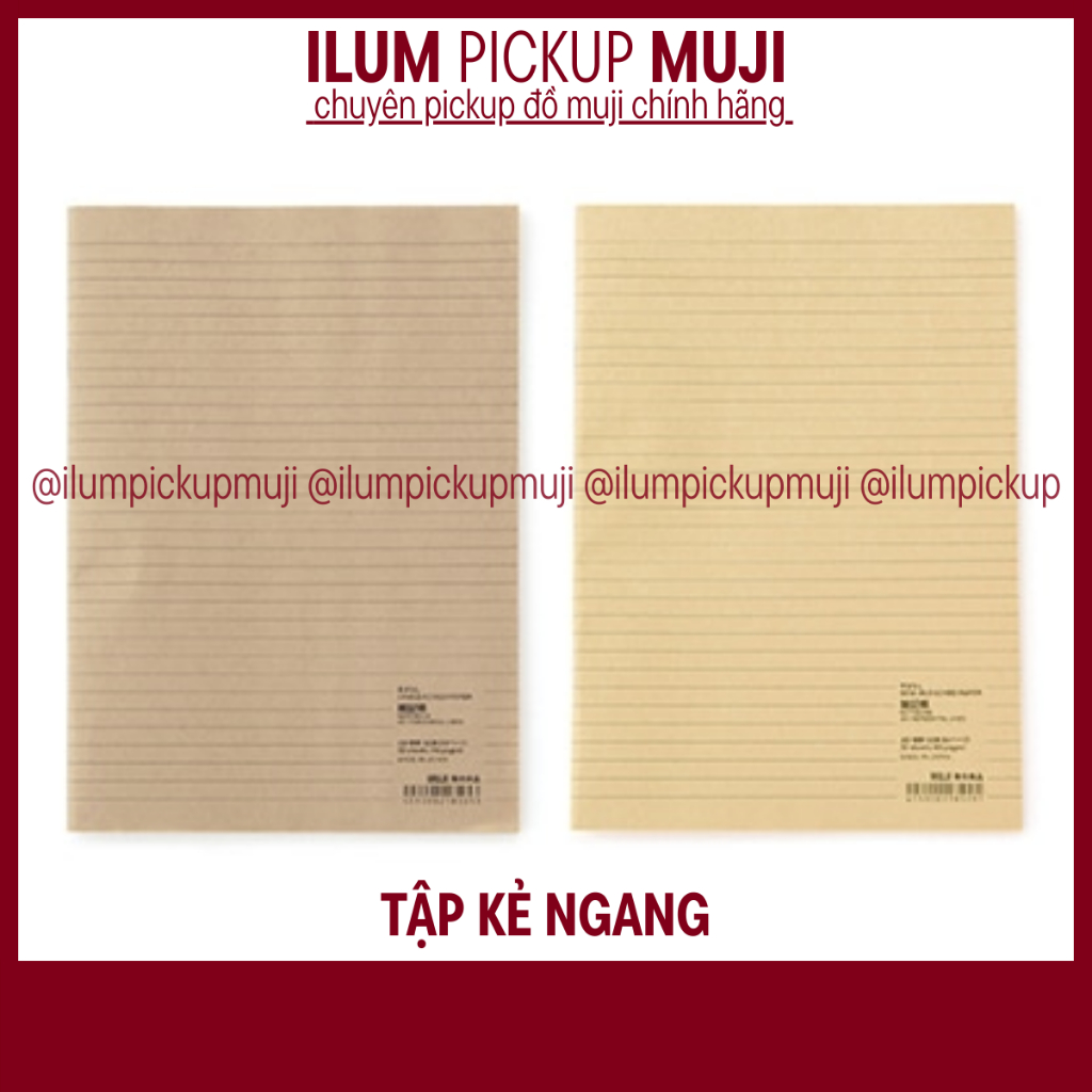 [pickup muji] tập kẻ ngang muji | tập giấy kẻ ngang muji | tập giấy muji | | Shopee Việt Nam