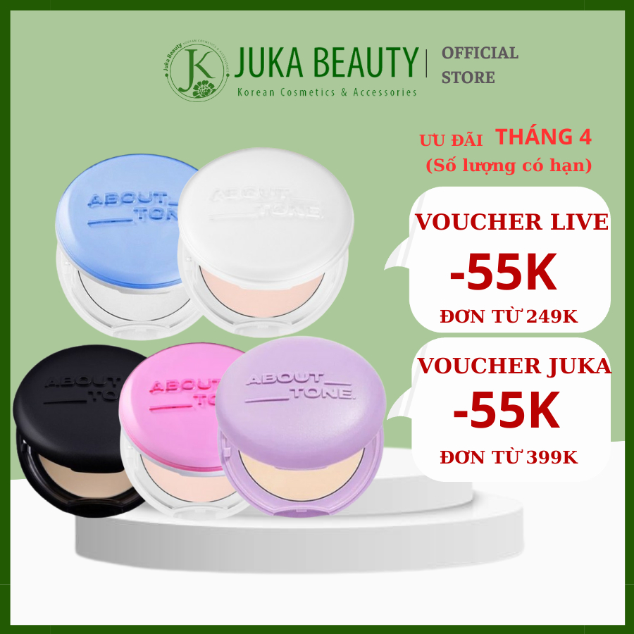 Phấn phủ About Tone Blur Powder / Glow Powder / Air Fit / Sebum Cut ...