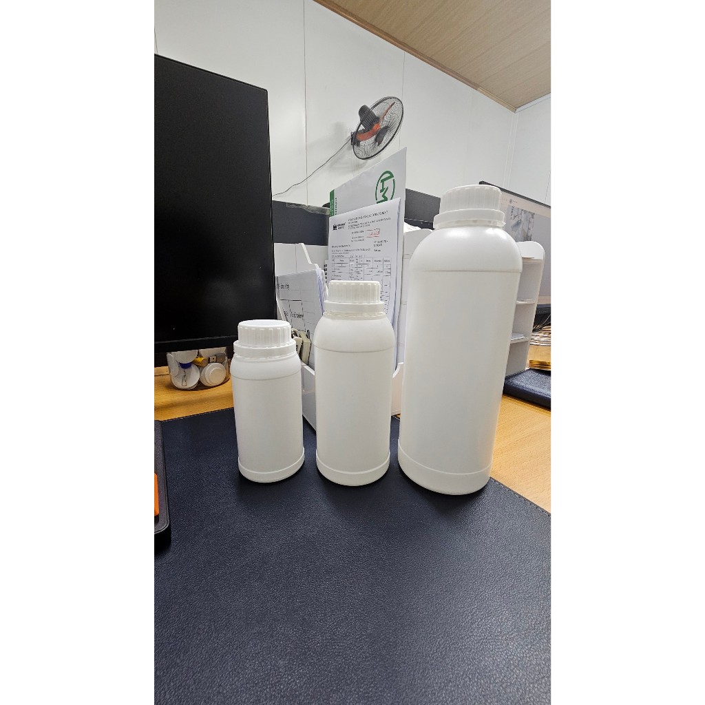 [Gía Sỉ Xuất Xưởng] Chai Nhựa HDPE Trắng Nắp Vặn Bảo Hiểm 100ml , 250ml , 500ml , 1000ml Loại ...