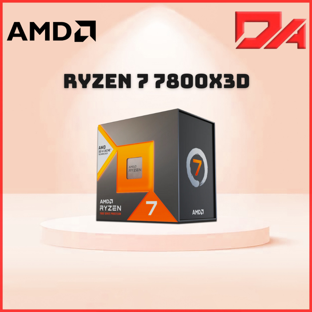 CPU AMD RYZEN 7 7600X3D 7800X3D 7900X3D - BẢO HÀNH 36 THÁNG | Shopee ...