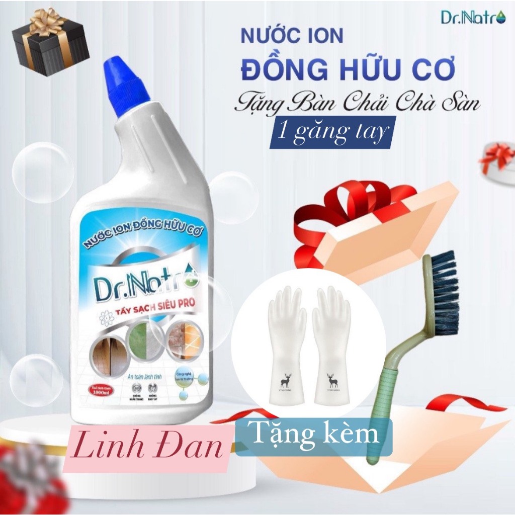 DrNatro Nước ion Đồng Hữu Cơ 1000ml-Tẩy Sạch Rong Rêu, Cặn Canxi,Ron ...