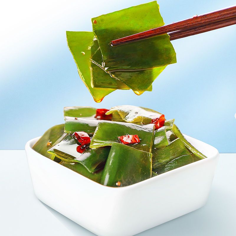 Rong biển trộn cay tê ăn liền nguyên miếng 30g - Ăn với canh ăn liền ...