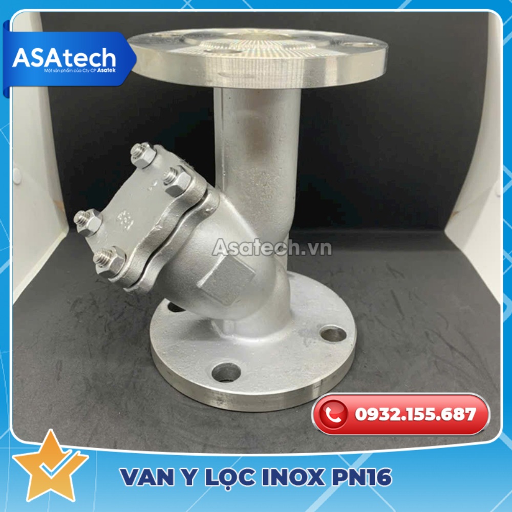Van Y lọc PN16 Inox 304, van inox 304, van một chiều inox giá rẻ ...