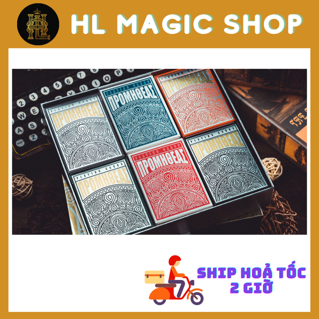 Bộ bài tây, bài ảo thuật Prometheus Collector's Box Set by Bacon ...