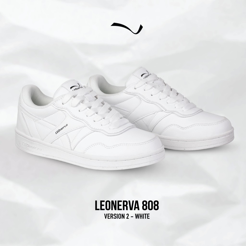 Giày thể thao Sneaker Unisex Leonerva 808 VS2 - Trắng Full | Shopee Việt Nam