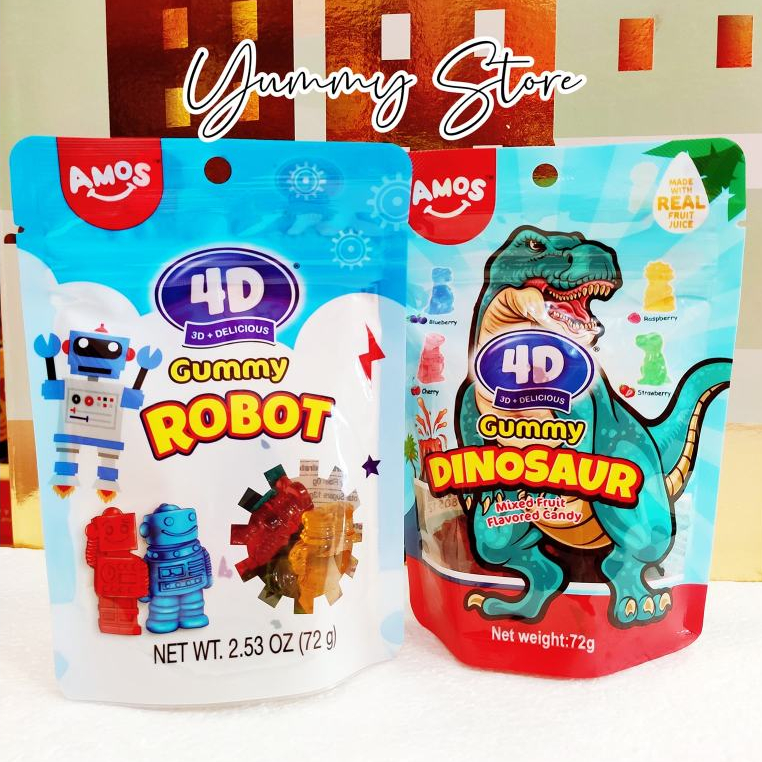 Kẹo Dẻo 4D Amos 72G | Shopee Việt Nam