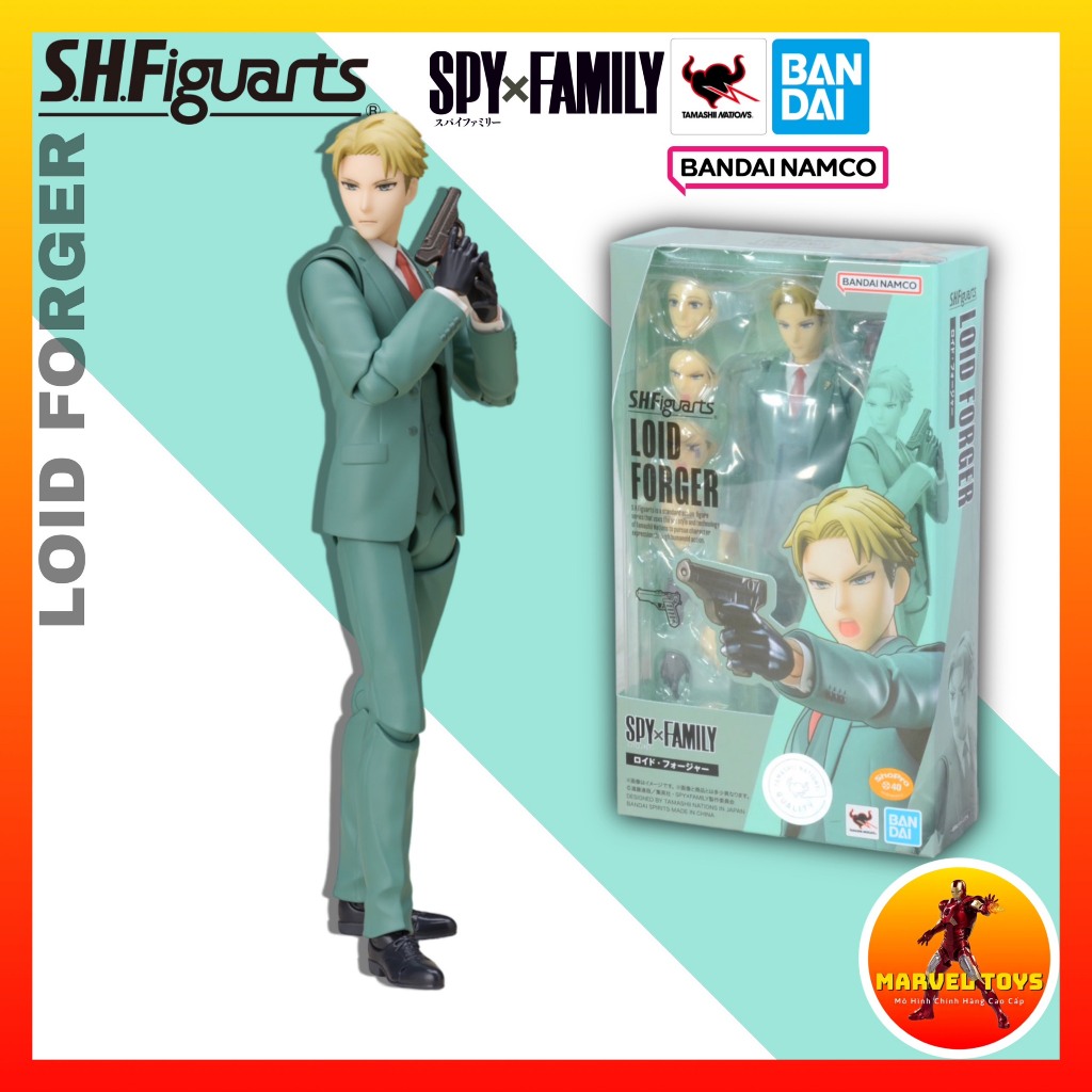 Mô Hình Chính Hãng BANDAI SHF SHFiguarts Loid Forger SPY x Family ...