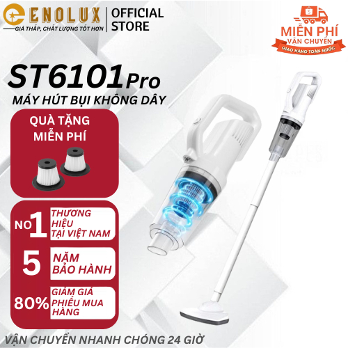 [CHÍNH THỨC] ST6101 Pro & 1601 ENOLUX Máy hút bụi Máy hút bụi cầm tay sạc không dây | Shopee ...
