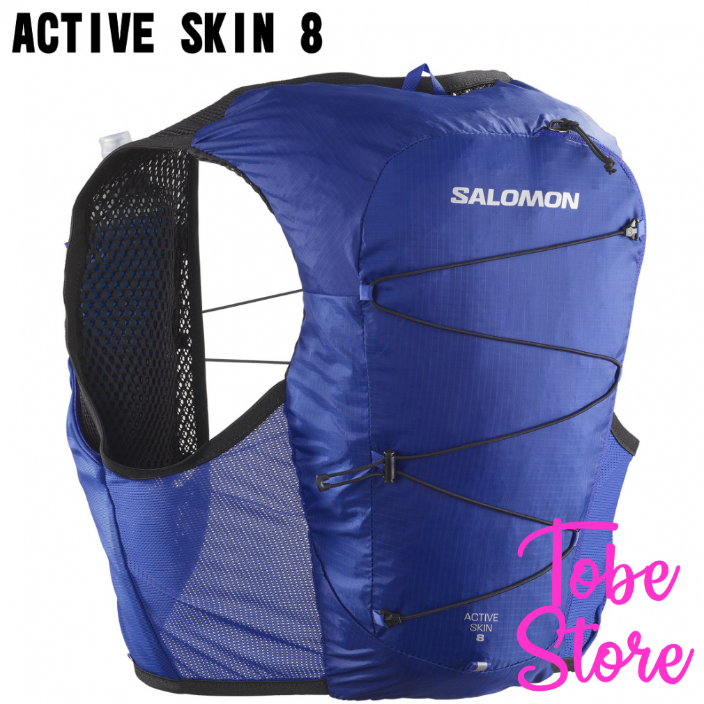 Vest chạy bộ địa hình, đạp xe, leo núi Salomon active skin 8 (8lit) bền ...