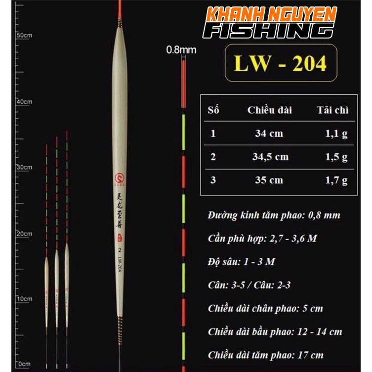 Phao Cỏ Hoả Long Câu Rô Phi Nước Cạn LW204 | Shopee Việt Nam