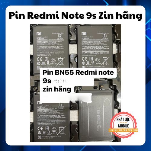 Pin Redmi Note 9S zin hãng, Mã pin BN55, Bảo hành 6 tháng | Shopee Việt Nam