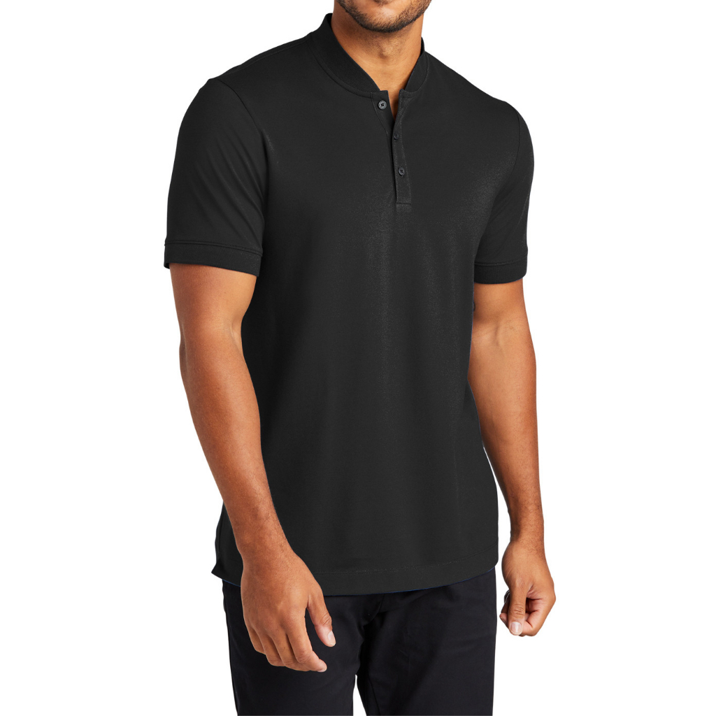 Polo Mercer+/\/\ettle Pique Henley dành cho Nam. Chất vải mềm mịn, co ...