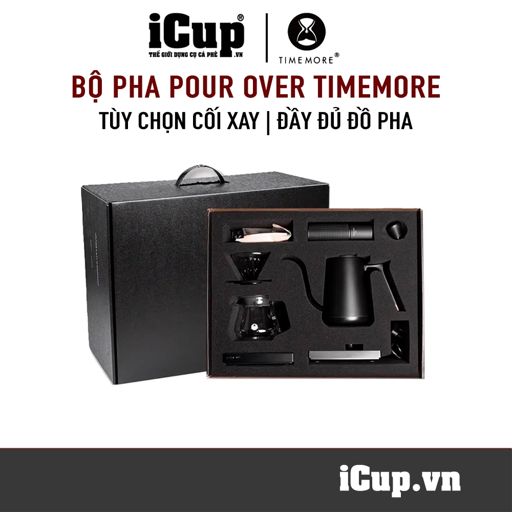 Bộ pha cà phê Pour Over nâng cao | Advanced All in one Gift Box ...