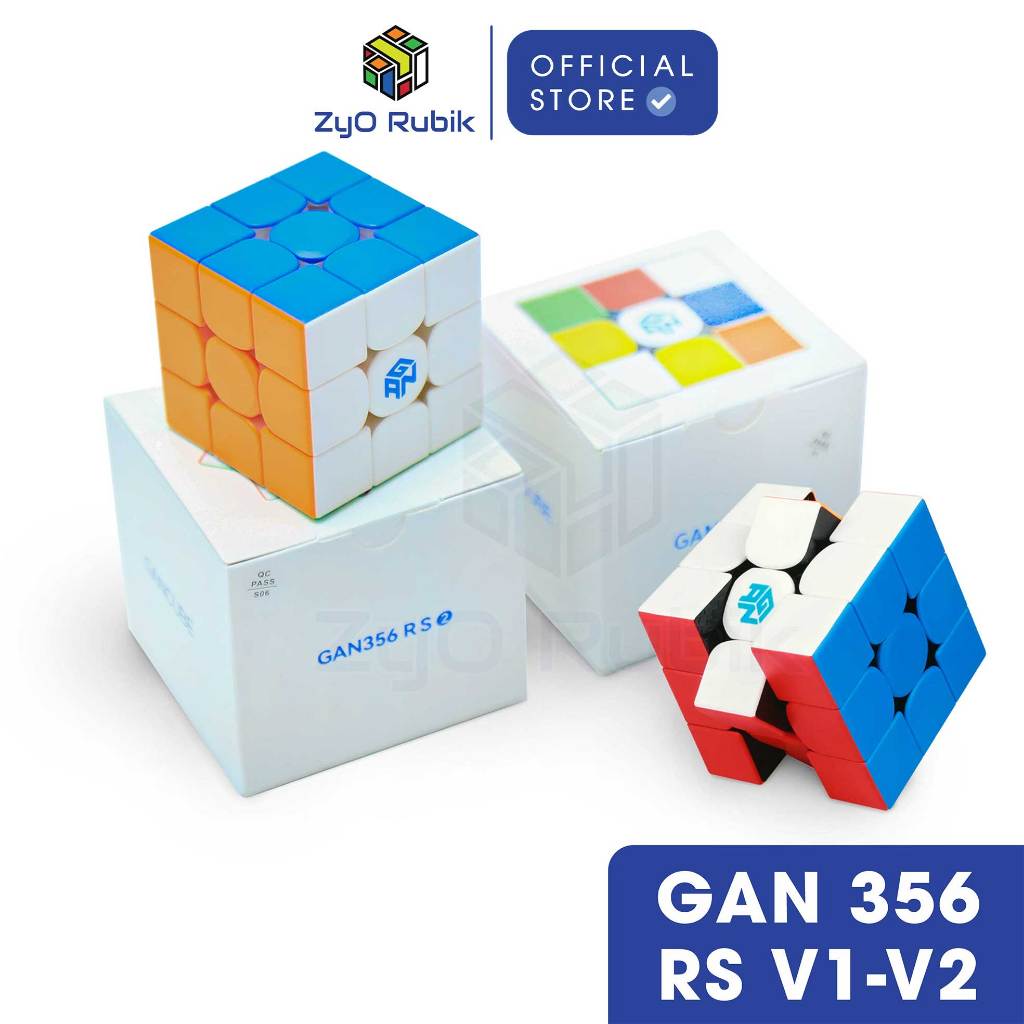 Rubik Gan 356 RS v1/v2 2023 - phiên bản mới CAO CẤP thay thế GAN 356 R [CHÍNH HÃNG] - ZyO Rubik ...