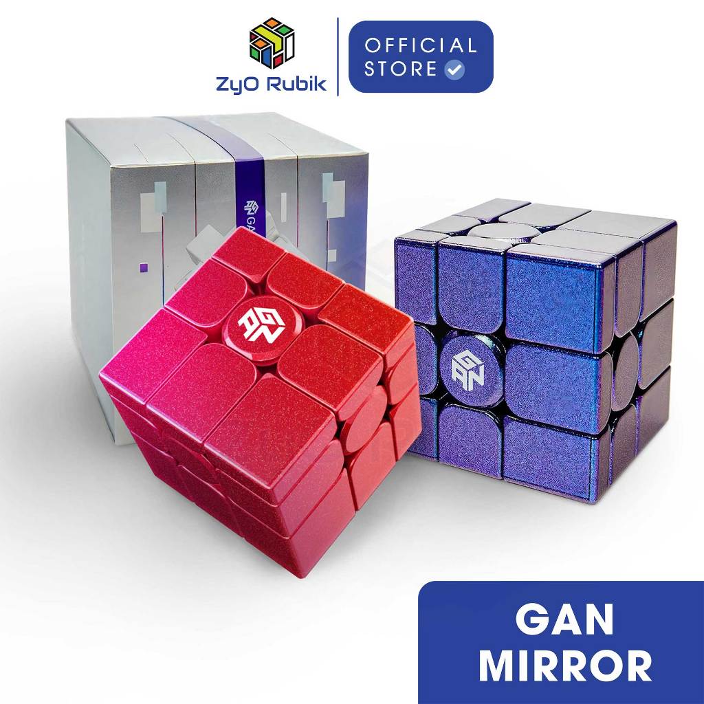 Rubik gương - Gan Mirror Tím/ Đỏ UV - Đồ Chơi Trí Tuệ Biến Thể Cao Cấp ...