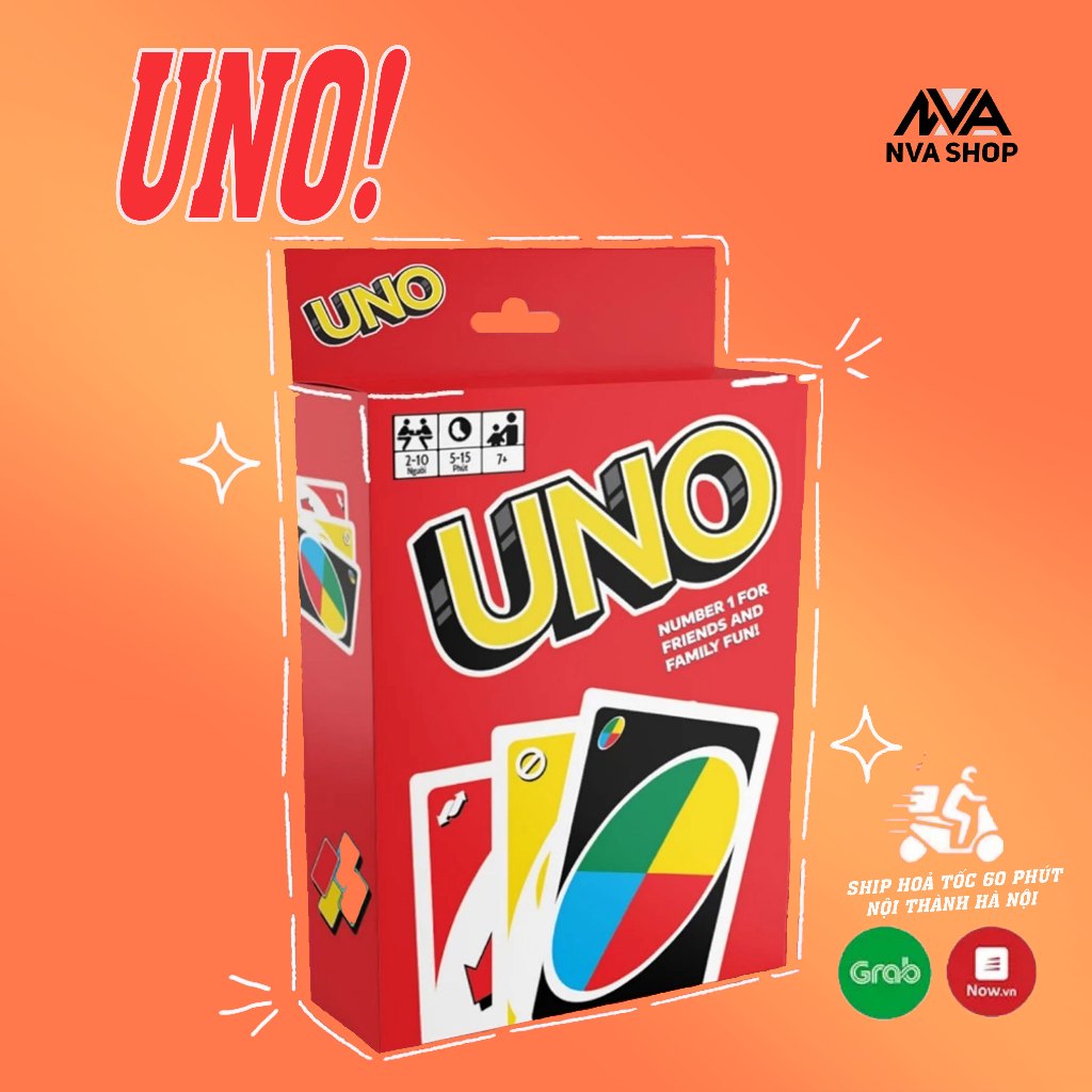 Bài UNO 110 Lá Hàng Việt Nam chất lượng cao NVA Shop Cơ Bản Chất Giấy ...