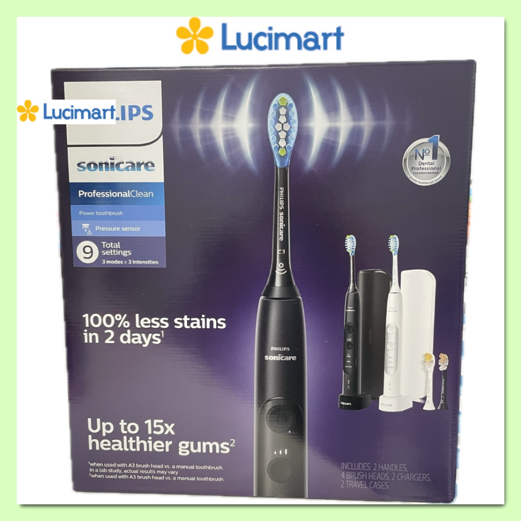 Bàn chải điện Philips Sonicare 6100, Professional Clean các loại ...