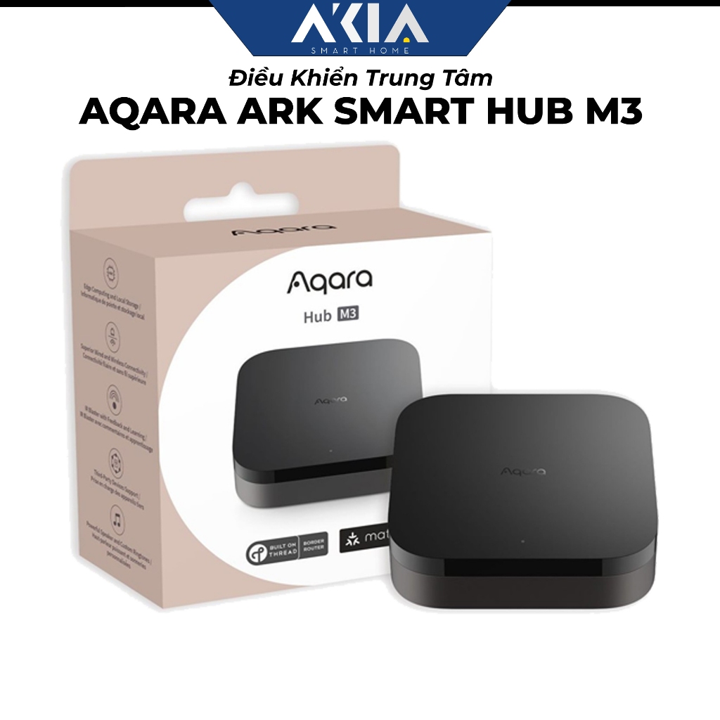 Aqara Ark Smart Hub M3 - Aqara Hub M3 cấu hình mạnh mẽ, Bộ nhớ eMMC 8GB ...