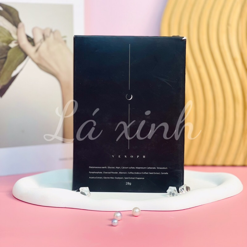 [Đọc kỹ mô tả - Lẻ 1 gói] Bột Mặt Nạ Dưỡng Sáng Mịn, Làm Dịu Da Vesoph ...