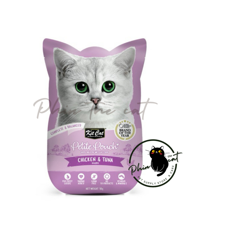 Pate KitCat Petite Pouch cho mèo - Pate Kit Cat dạng gói 70g ...