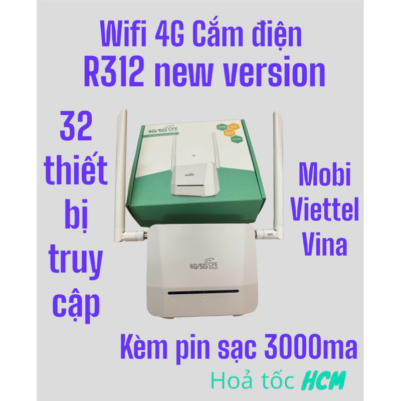Phát wifi từ Sim 4G cắm điện R311 Pro (kiêm router wifi) | Shopee Việt Nam
