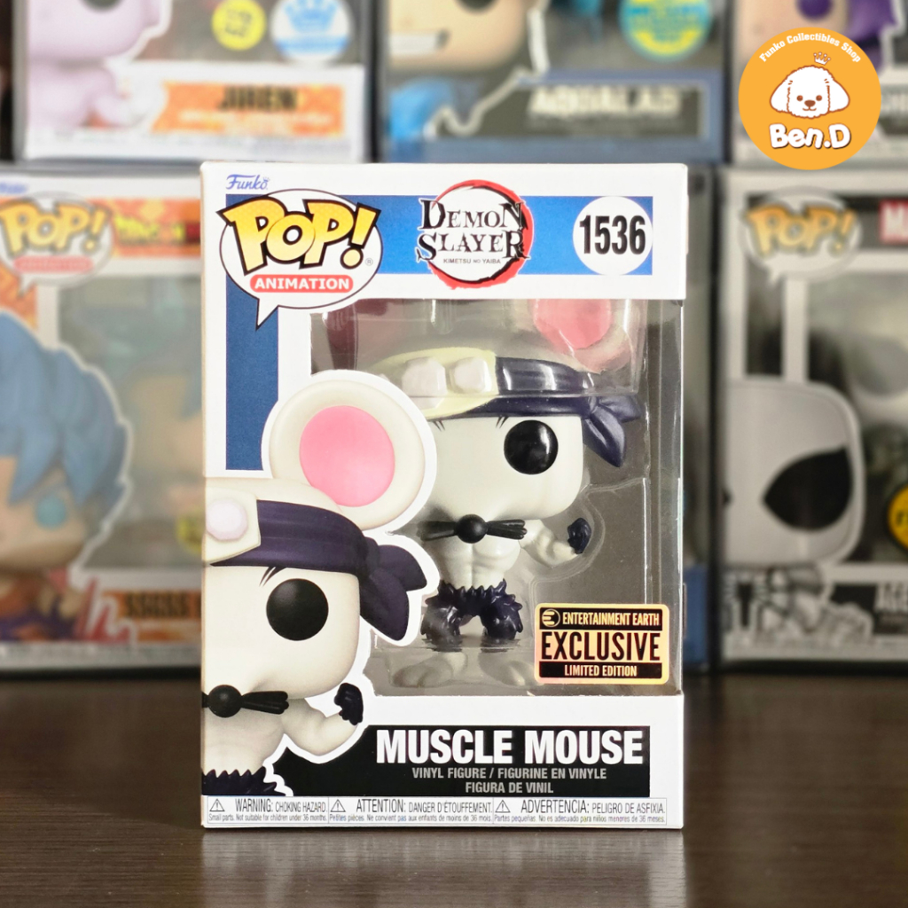 Mô hình chính hãng Funko Pop! Animation: Demon Slayer - Muscle Mouse ...