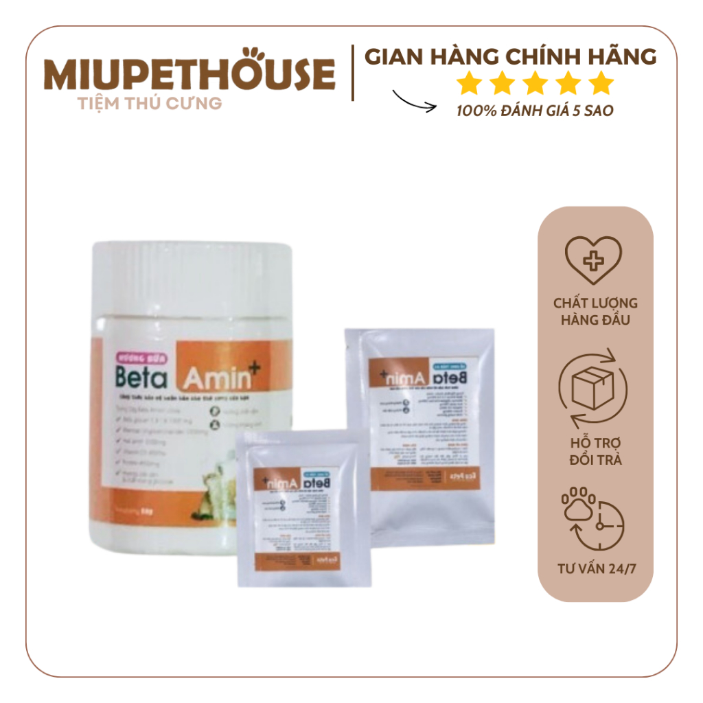 BETA AMIN Bột Tăng Đề Kháng, Ngăn Ngừa Bệnh Tật, Kích Thích Ăn Uống Cho ...