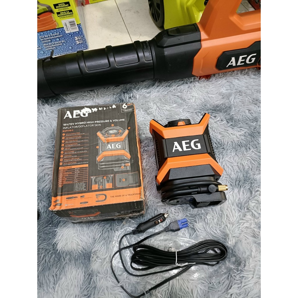 Bơm lốp pin AEG 18V BHPV18 | Shopee Việt Nam