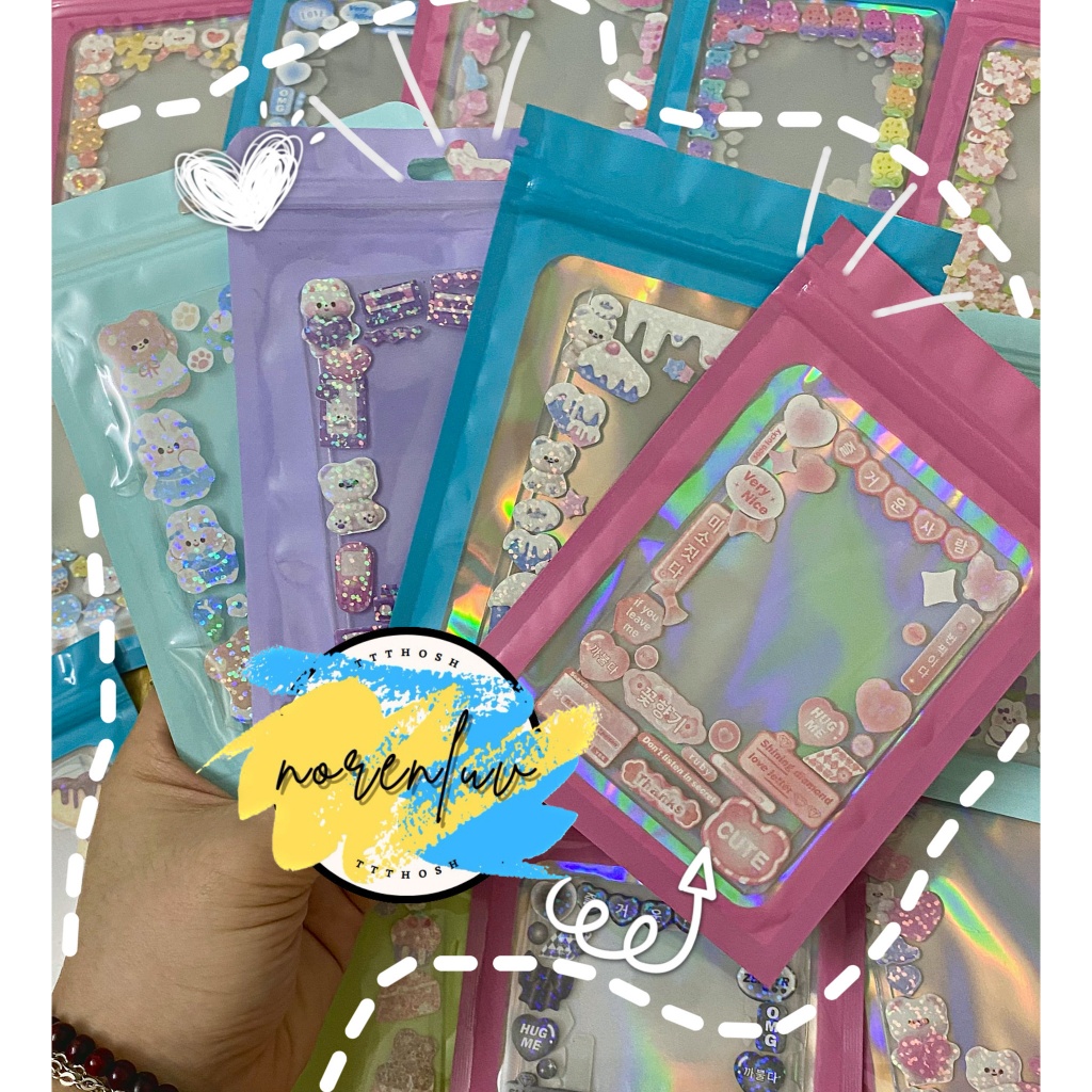 TOPLOADER DECOR SẴN KÈM TÚI ZIP NHƯ HÌNH (đi đơn từ 2c) | Shopee Việt Nam