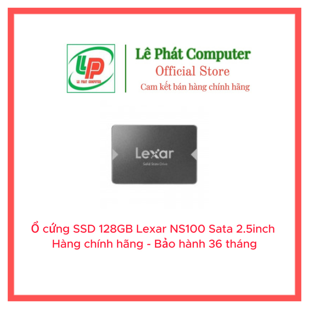 Ổ cứng SSD Lexar 128GB Sata3 2.5inch (LNS100-128RB) - Hàng chính hãng ...
