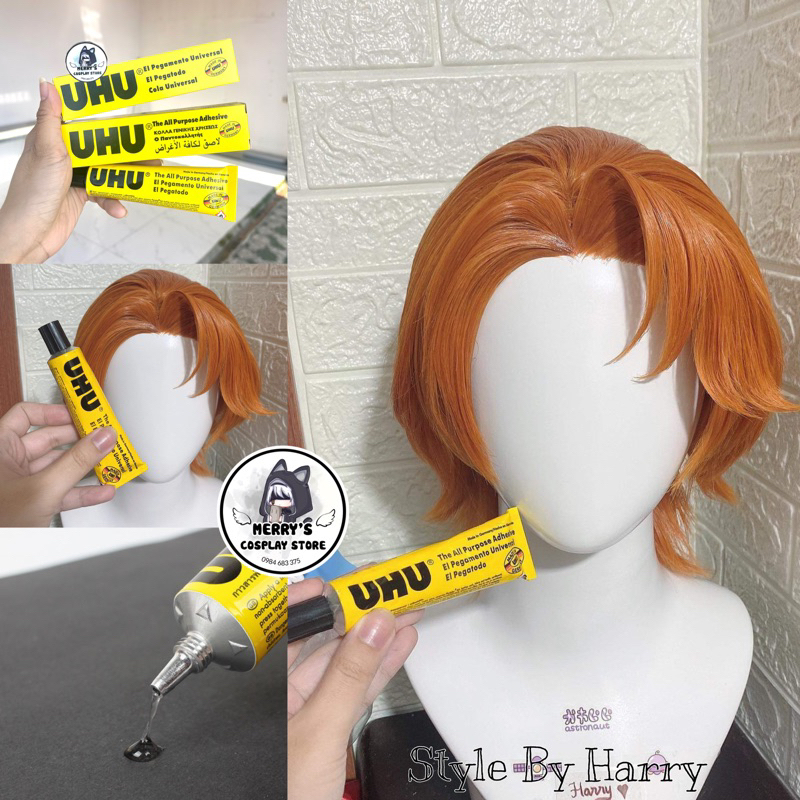 Keo UHU 35ml Chuyên Dùng Dán Wig Style Wig Dán Mô Hình Dán Đồ Thủ Công ...