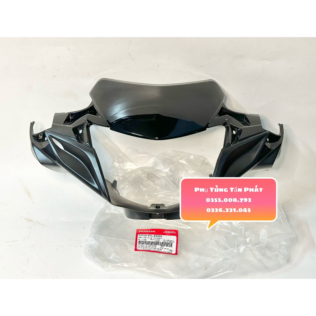Nắp Trước Tay Lái - Ốp Đầu Trước Future X Chính Hãng Honda | Shopee ...
