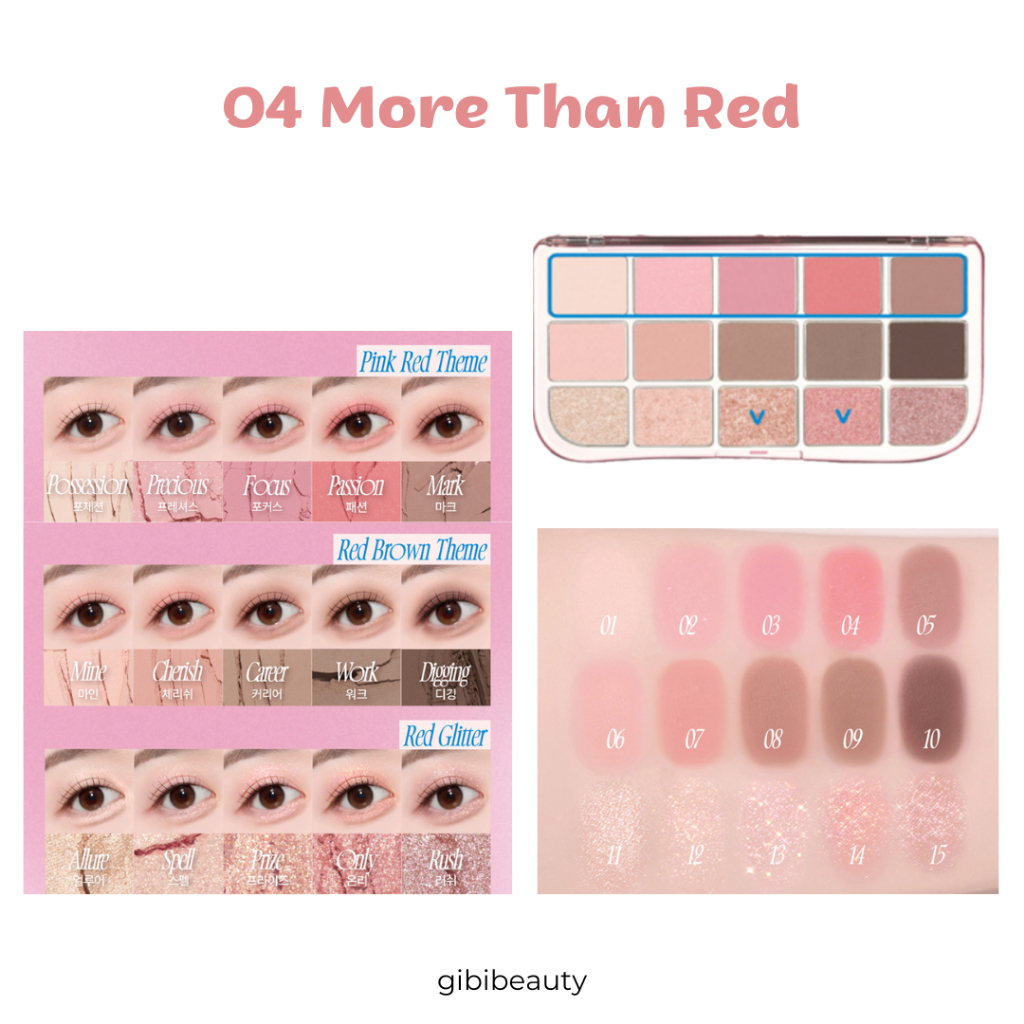 Bảng mắt FWEE More Mood Eyeshadow Palette 11.9g | Shopee Việt Nam