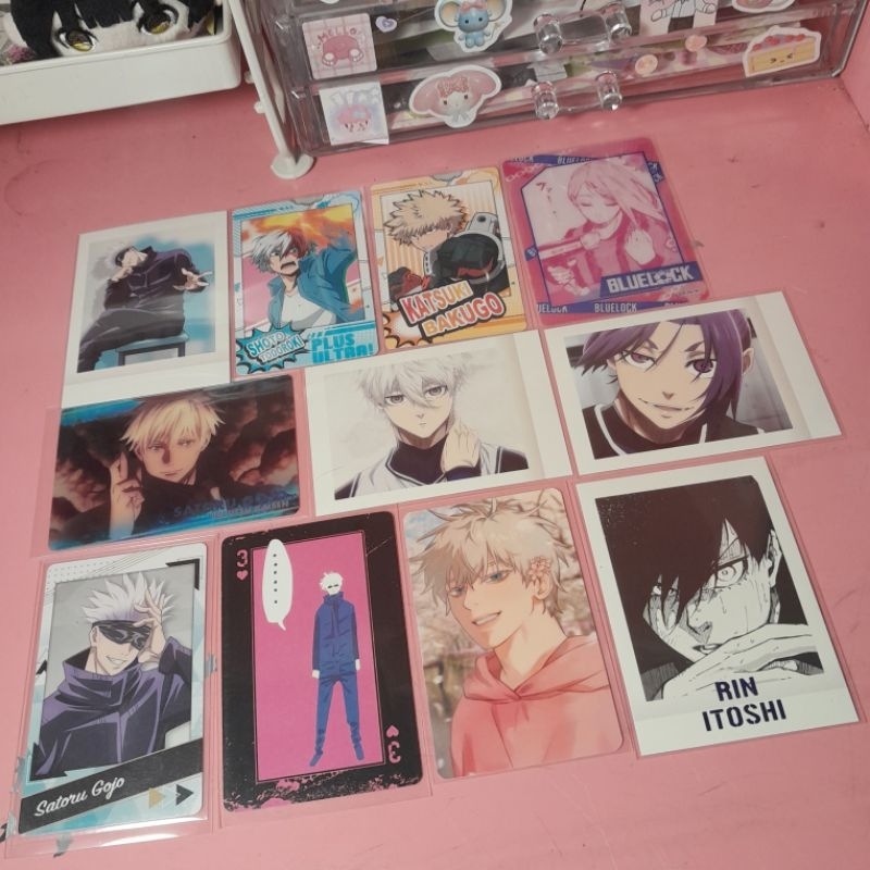 pass card | gojo , blue lock , mha | Shopee Việt Nam