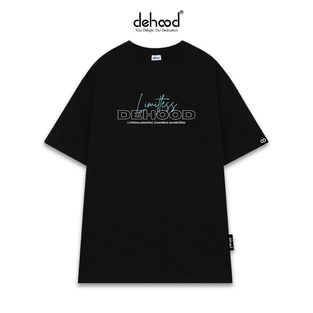 Áo Thun Local Brand Dehood Limitless Unisex Tee Basic Cotton - LMT01 | Shopee Việt Nam
