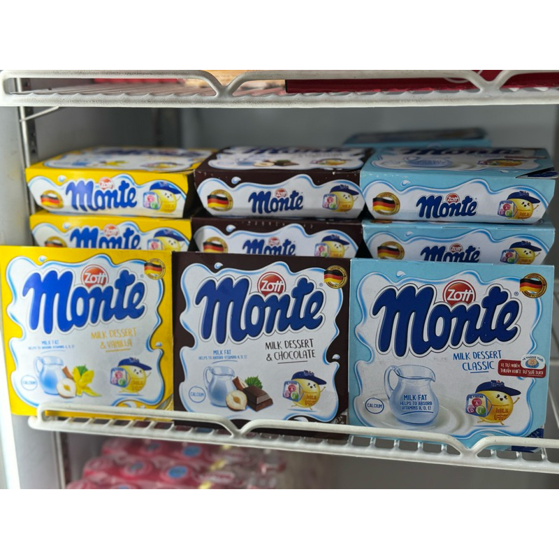 VÁNG SỮA MONTE ĐỦ VỊ 55g | Shopee Việt Nam