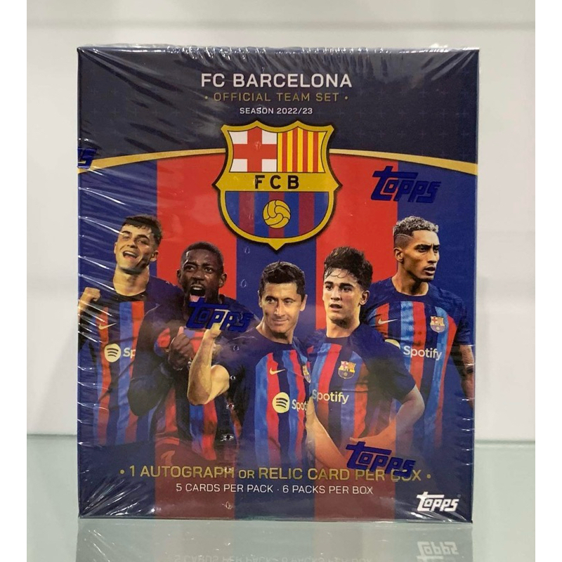 Hộp thẻ câu lạc bộ Barcelona Team set Box ( BẢN ĐẶC BIỆT ) | Shopee ...