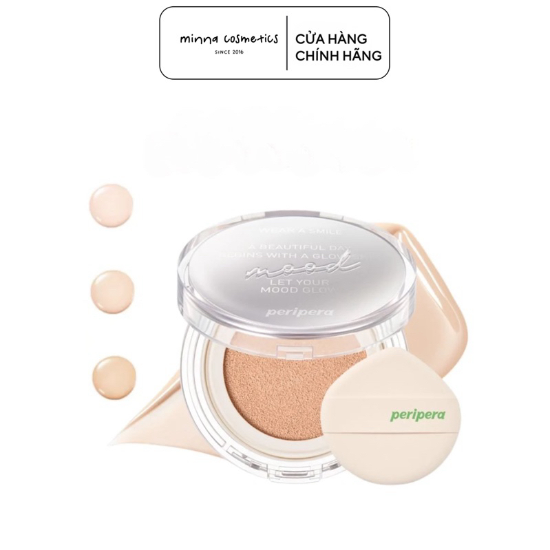 [Peripera] Phấn Nước Căng Bóng Peripera Vegan Glow Cushion Thuần Chay ...