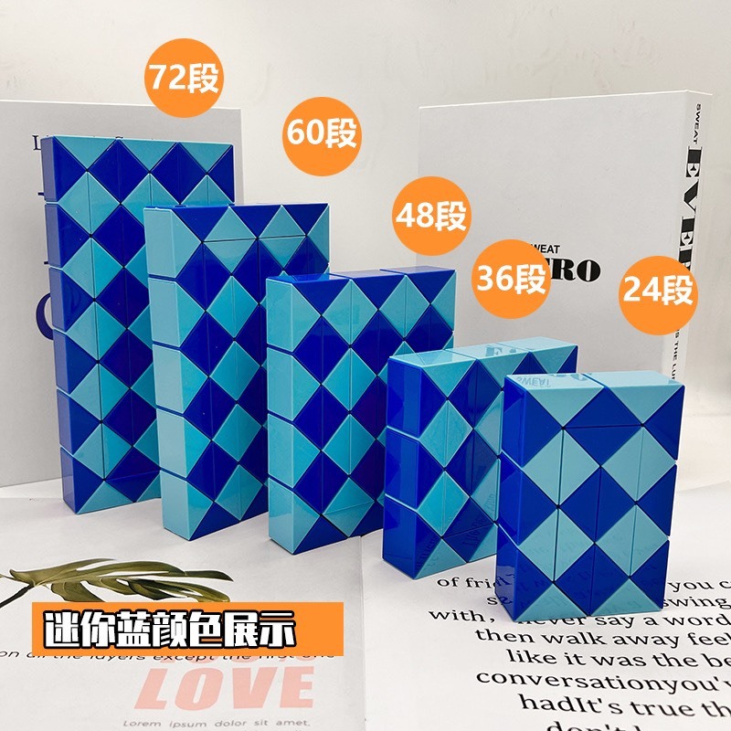 Rubik Rắn Magic Snake 24 / 36 / 48 / 72 / 84 / 96 / 108 /120/ 144 Đoạn ...