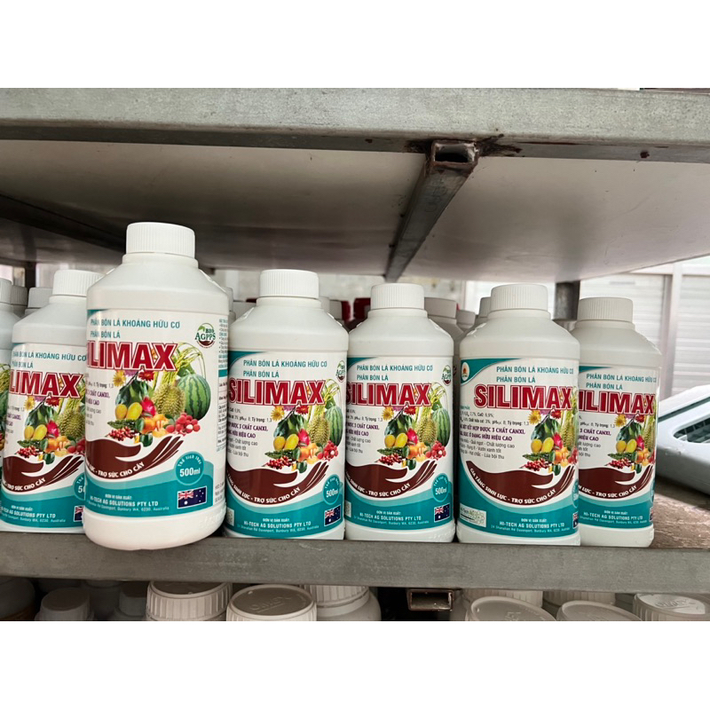 Phân bón lá hữu cơ Silimax chai 500ml CÓ MÃ QR chính hãng Lộc Trời ...