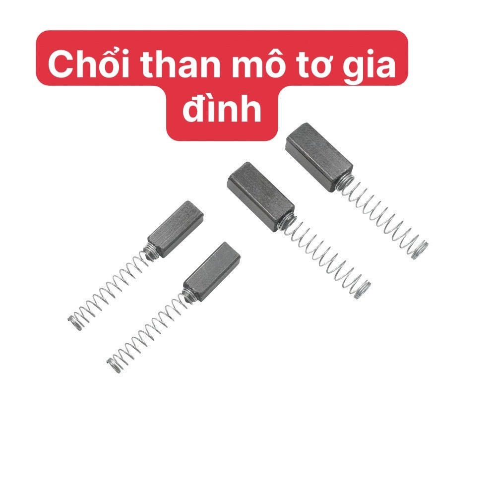 Combo 2 CÁI Chổi than mô tơ dùng cho máy may gia đình 180w và 250w ...